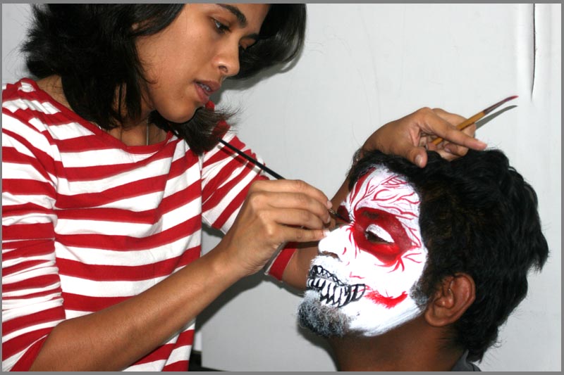 Workshop on Face painting